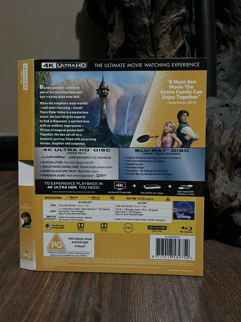 TANGLED 4K ‼️SLIPCOVER Only‼️ £10.79 - PicClick UK