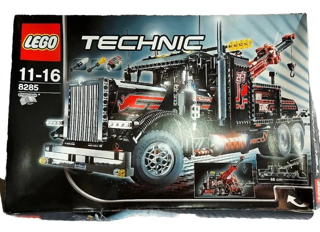 LEGO TECHNIC 8285 - Großer Schwarzer Abschlepptruck - Inkl. allen ...