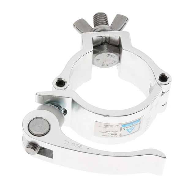 HEAVY DUTY 100KG Stage Light Hook Clamp Fit 48-51mm OD Tubing Pipe £14. ...