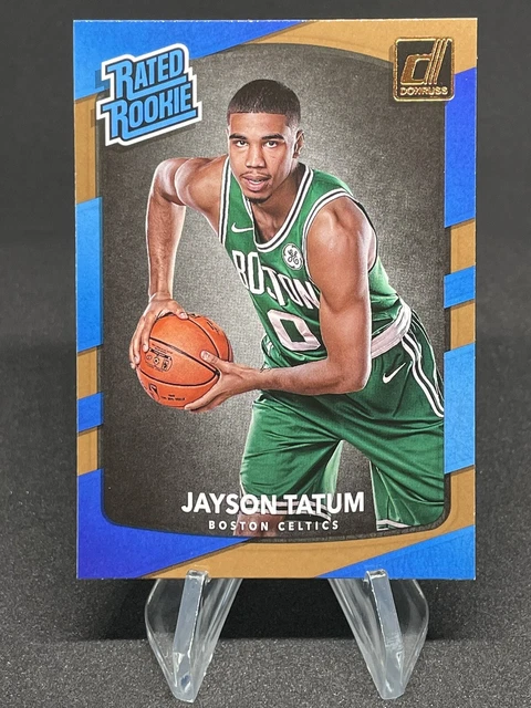JAYSON TATUM 2017-18 Panini Donruss recrue classée RC #198 Boston ...