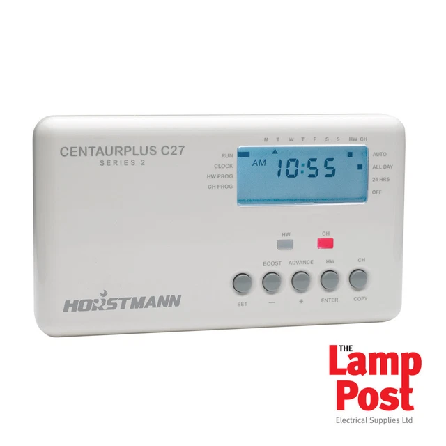 HORSTMANN CENTAURPLUS C27 Two Channel 7 Day Programmer £64.99 - PicClick UK