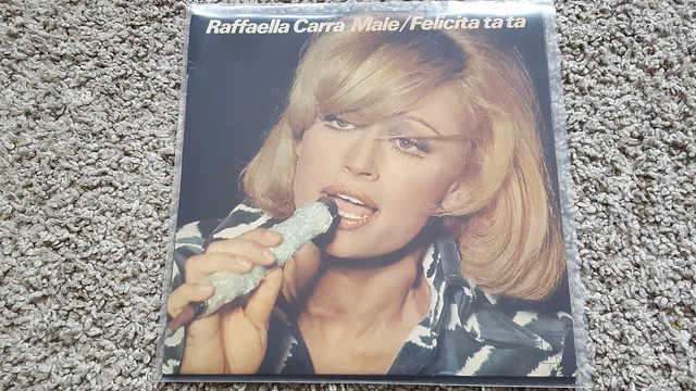 RAFFAELLA CARRA - Male/ Felicita ta ta Vinyl LP 1 track SUNG IN SPANISH ...