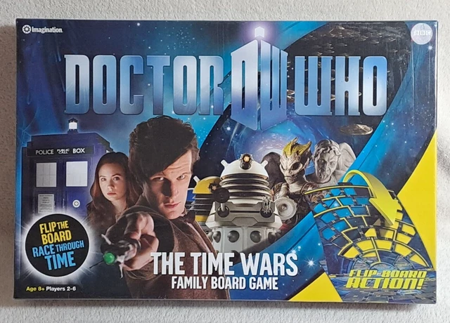 DOCTOR WHO THE Time Wars Family Board Game by Imagination - New ...