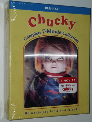 CHUCKY COMPLETE 7-MOVIE Collection Child's Play - Blu-ray Box Set NEW ...