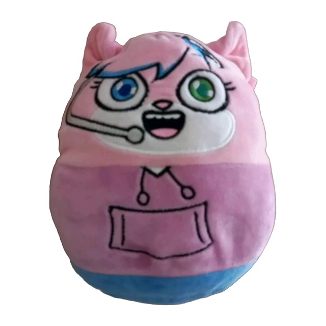 SQUISHMALLOWS ALPHA LEXA Pink Cat Ryans World Kellytoy Soft Plush Toy 8 ...