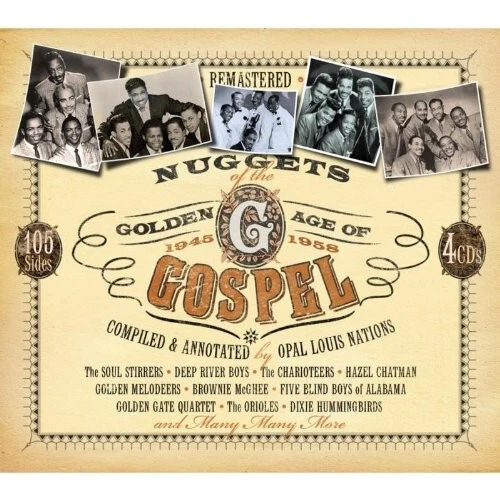 NUGGETS OF GOSPEL 4 Cd Box-Set Neuf Deep River Boys/The Orioles/Hazel ...