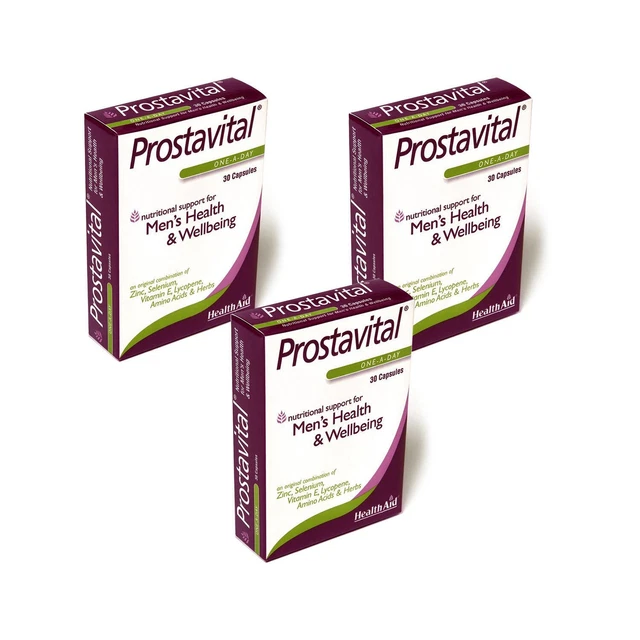 HEALTHAID PROSTAVITAL 30 Capsules x 3 £35.32 - PicClick UK