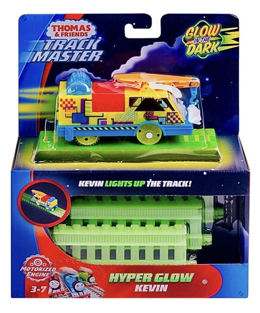 THOMAS & FRIENDS TrackMaster Motorized Hyper Glow Kevin (Glow in the ...