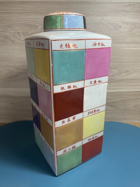 GRAND VASE - Flacon en Porcelaine, Asiatides, Signé. EUR 180,00 ...
