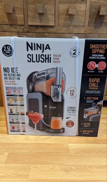 NINJA SLUSHI FROZEN Drink Maker FS301UK Ice Slush Machine - Nuovo ...