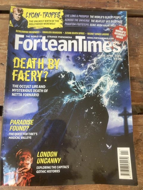 FORTEAN TIMES MAGAZINE April 2025 £5.71 - PicClick UK