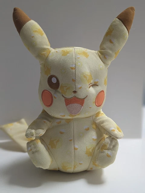 PIKACHU PLUSH 2017 Tomy Pokemon 20th Anniversary Winking Excellent ...
