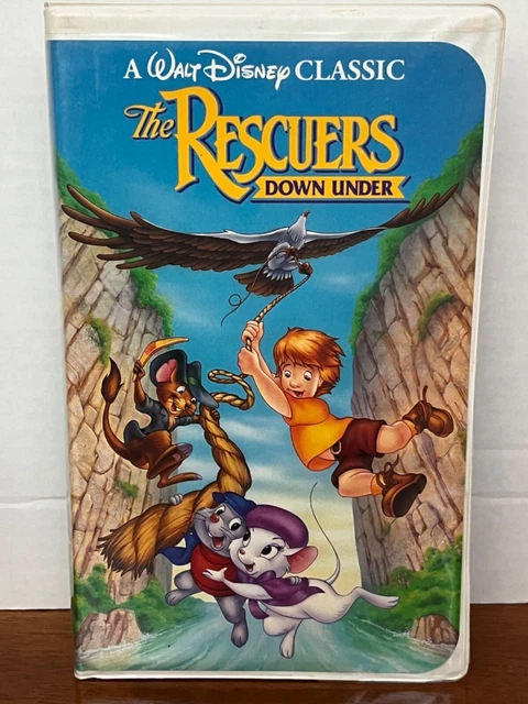 THE RESCUERS DOWN Under (VHS, 1991) RARE BLACK DIAMOND EDITION! £7.53 ...