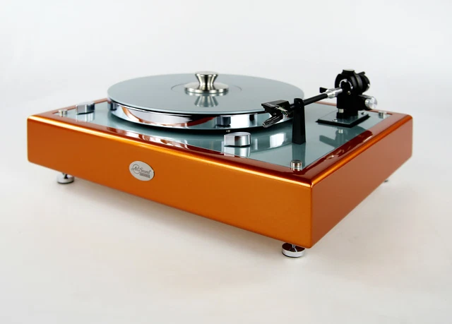 RESTORED THORENS TD160 Mkii Turntable Orange And Ice Metallic Blue ...