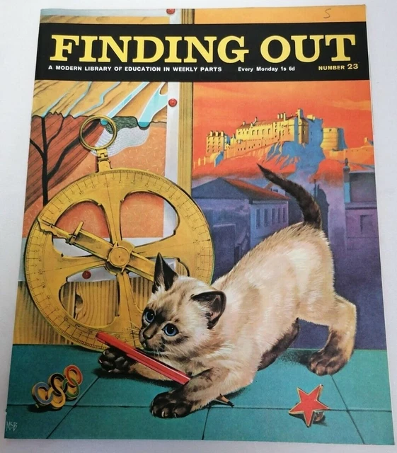 MAGAZINE - VINTAGE Purnell 1960s Finding Out Weekly Educational ...