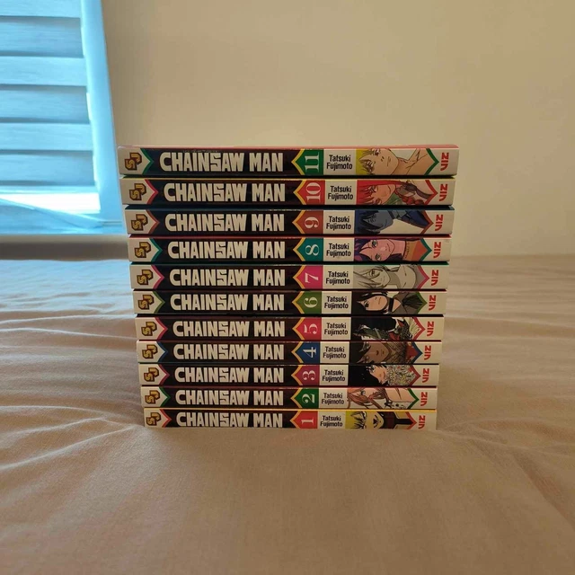 CHAINSAW MAN VOLUME 1-11 English Full Manga Set - Tatsuki Fujimoto £55.00 - PicClick UK