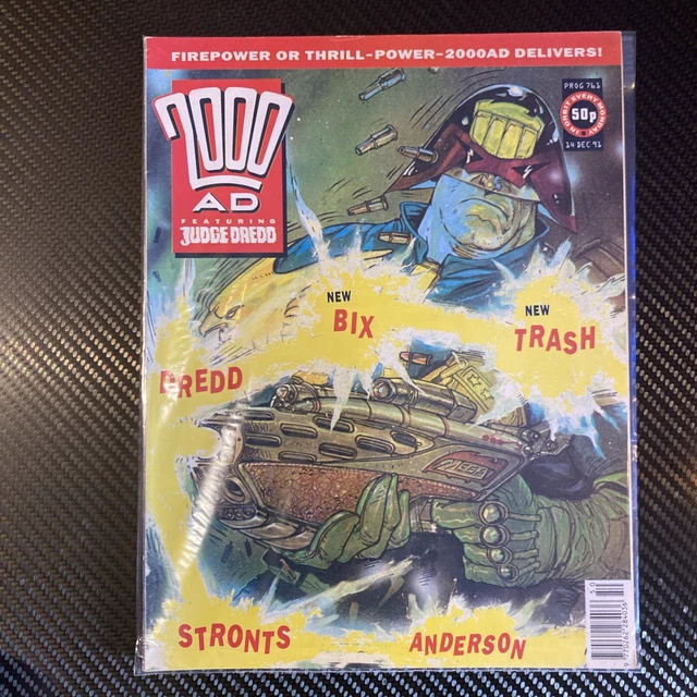 2000AD FEAT JUDGE Dredd Prog 761 14th December 1991 £1.92 - PicClick UK