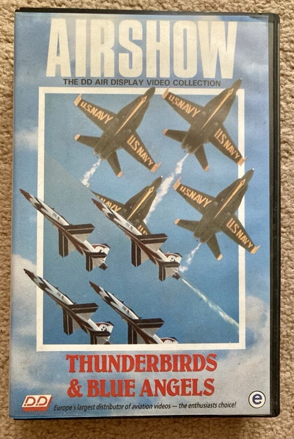 VINTAGE RARE VHS - Airshow - Thunderbirds & Blue Angels - 1985 £4.87 ...
