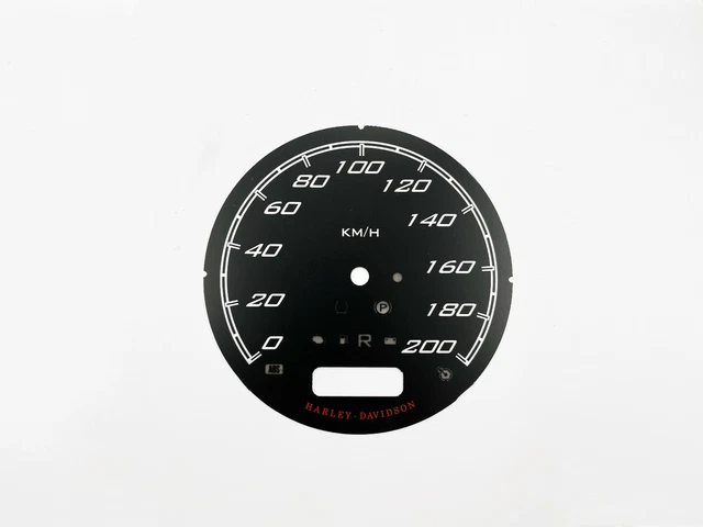 HARLEY DAVIDSON ROAD king Trike Touring tacho disc dial plate mph to ...