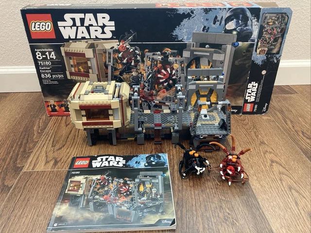 LEGO STAR WARS 75180 évasion de Rathtar, boîte, instructions, 2 ...