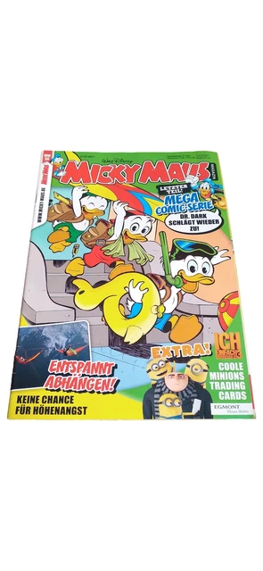 MICKY MAUS COMIC Nr. 30 Egmont Dr. Dark Serie Taschenbuch Minions Cards ...