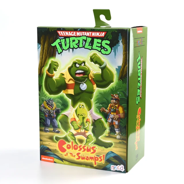 COLLECTION FIGURINE COLOSSUS of the Swamps NECA TMNT Napoleon Bonafrog ...