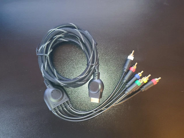 CÂBLE COMPONENT YUV HAUTE QUALITÉ pour Sony Playstation 2 & 3 PS2 PS3 ...