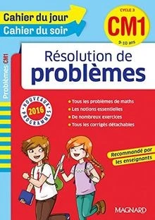 CAHIER DU JOUR/CAHIER du soir Résolution de problèmes... | Livre | état très bon EUR 5,32 ...