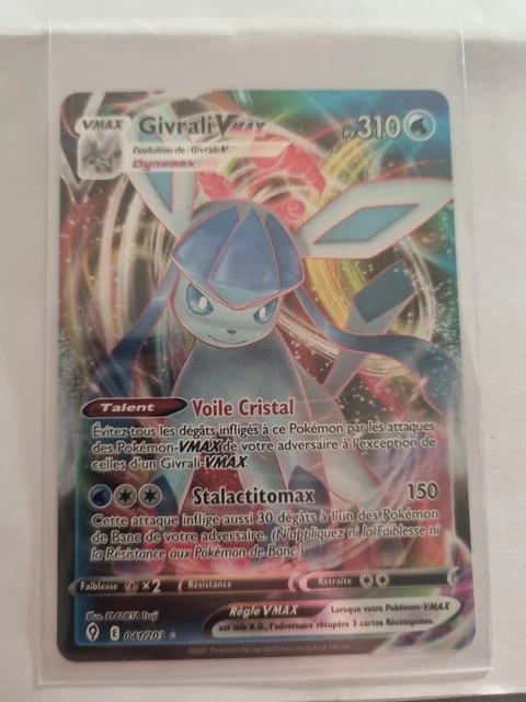 CARTE POKEMON GIVRALI 041/203 Vmax Epée et Bouclier 7 EB07 FR NEUF EUR 6,00 - PicClick FR