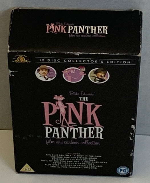 THE PINK PANTHER Film Cartoon Collection Collectors Edition DVD Box Set ...