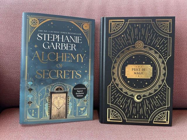ALCHEMY OF SECRETS by Stephanie Garber SIGNED Waterstones Edition £27. ...