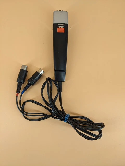 VINTAGE PHILIPS MICROPHONE 1970s Dynamic Cardioid Made in Holland ...