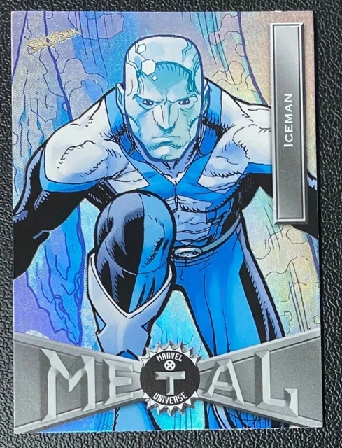 CARTE ICEMAN (2020, Skybox) Marvel X-Men Metal Universe 36 EUR 5,48 ...