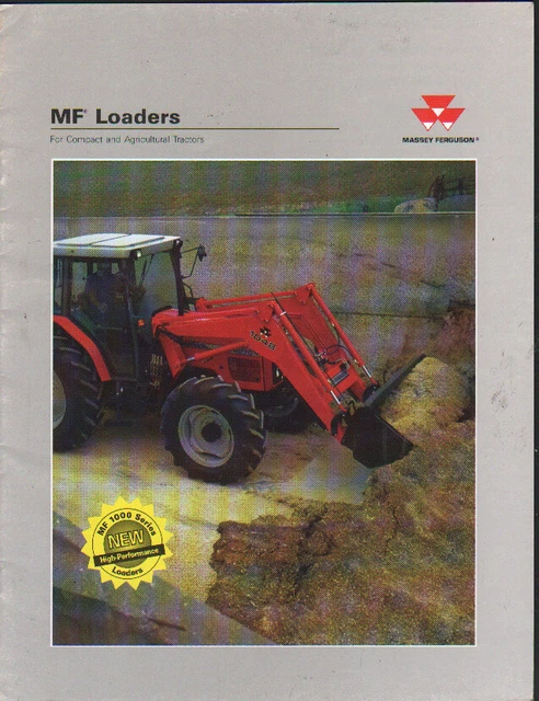 MASSEY FERGUSON &MF Loaders" for Compact and Agricultural Tractors Brochure £6.00 - PicClick UK