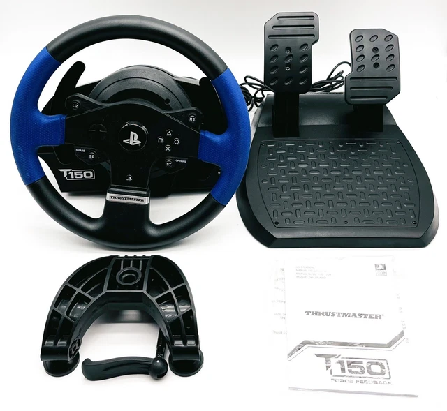 THRUSTMASTER T150 FORCE Feedback Racing Wheel W/ Pedals - PS3 / PS4 ...