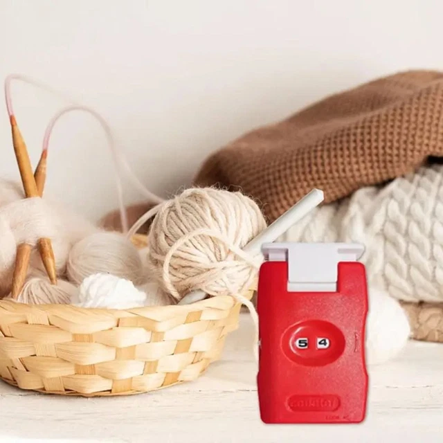 PLASTIC KNITTING COUNTER DIY Knitting Row Counters Sewing Machine ...