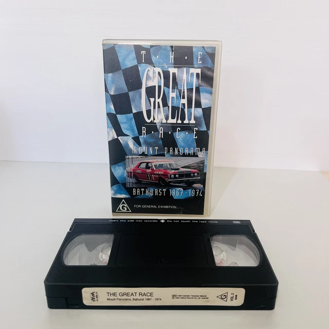 THE GREAT RACE Bathurst Mount Panorama 1997-2001 VHS Video Tape Motor ...