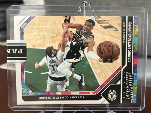 GIANNIS ANTETOKOUNMPO SP 2023-24 Panini Instant /5 Versicolor Bucks #83 ...