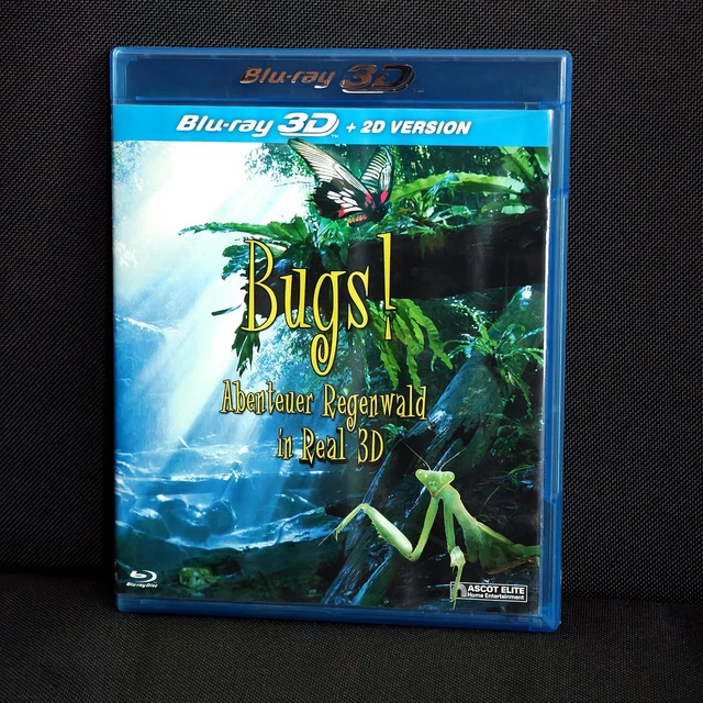 BUGS! ABENTEUER REGENWALD in Real 3D / 2D *Welt der Insekten* Blu-ray 🔥TOP🔥 EUR 1,99 - PicClick DE