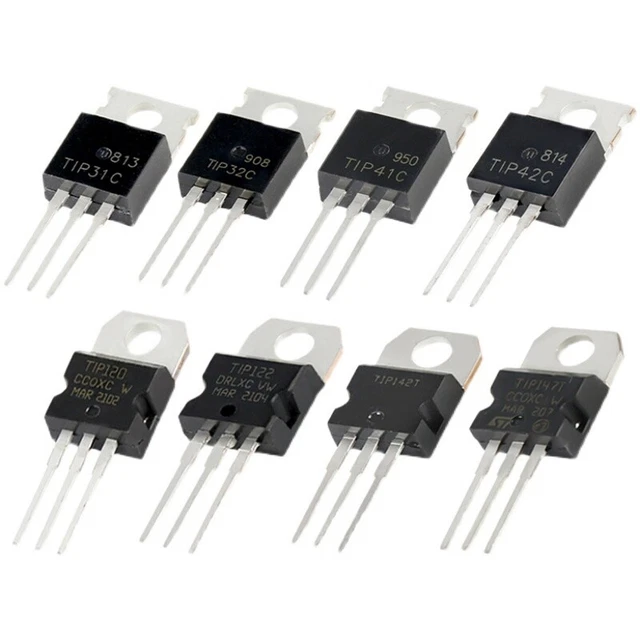 TIP31C 32C 41C 42C 120 122 142T 147T Power Transistor TO-220 * Pack Of ...