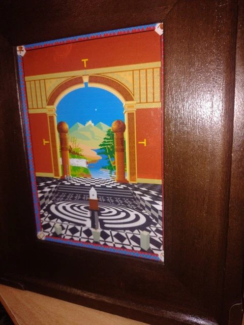 MARK MASTER MASON Tracing Board Print Frame 28 x 23cm. In good ... MARK MASTER MASON Tracing Board Print Frame 28 x 23cm. In good ...