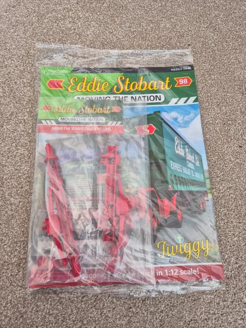 HACHETTE 1/12 BUILD Your Own The Classic Eddie Stobart Haulage Truck ...