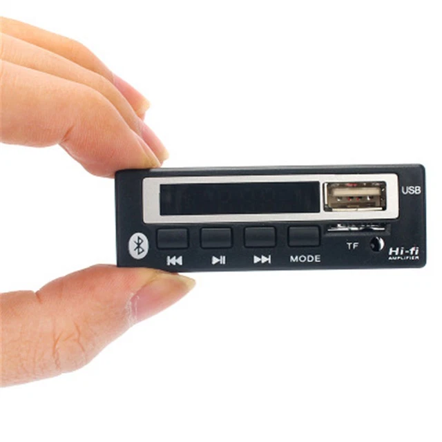 BLUETOOTH FUNCTION MP3 WMA WAV Decoder Board Car Audio FM Radio Stereo ...