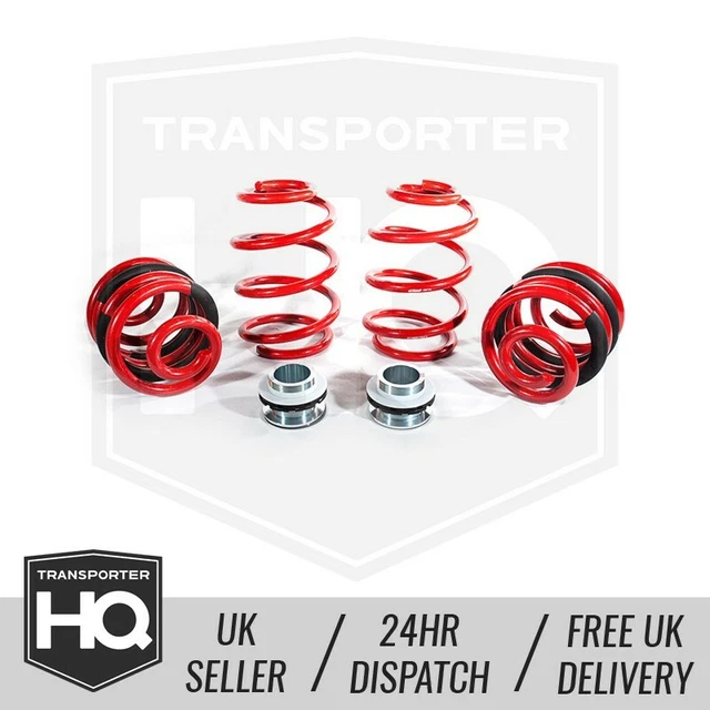 VW T6.1 TRANSPORTER Eibach 50-60mm Adjustable Lowering Springs – Low £ ...