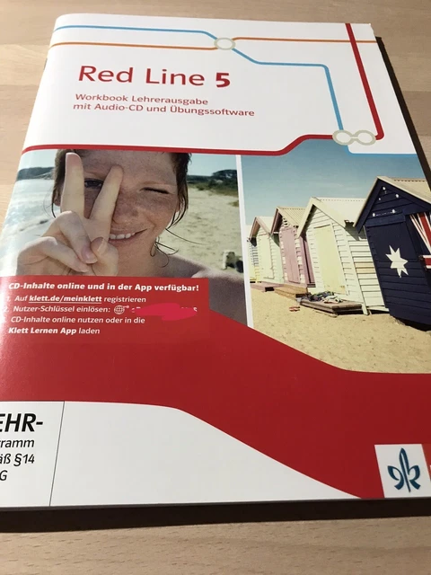 RED LINE 5 Workbook Lehrerausgabe + Audio-CD + Übungssoftware, Klasse 9 ...