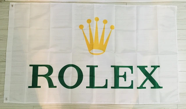 ROLEX WATCH 3X5FT FLAG BANNER FLAG MAN CAVE GARAGE date just geneve ...