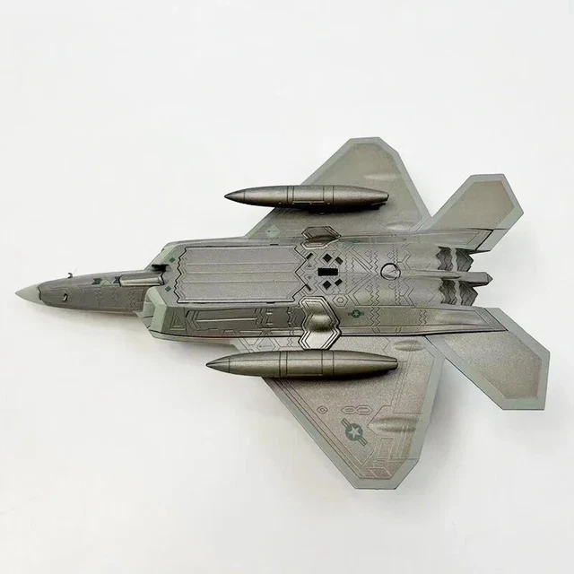 1:100 SCALE F-22 Raptor Model Aircraft EUR 58,79 - PicClick FR