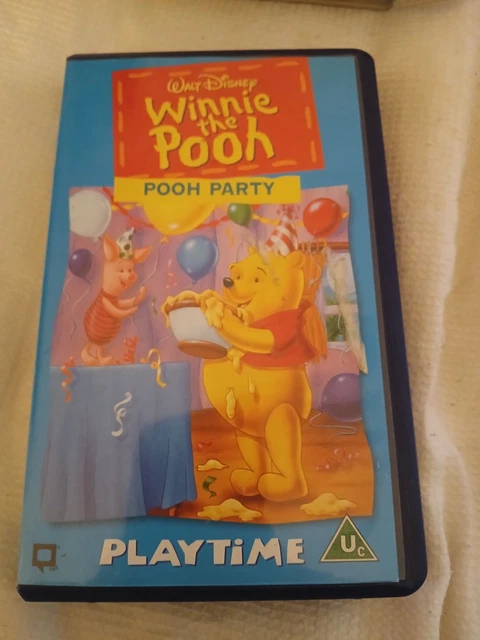 WINNIE THE POOH - Playtime - Pooh Party (VHS, 1995) £7.59 - PicClick UK