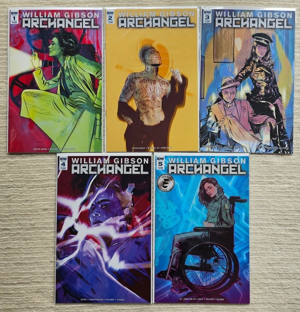 WILLIAM GIBSON ARCHANGEL 5 issue comic series complete EUR 0,61 ...