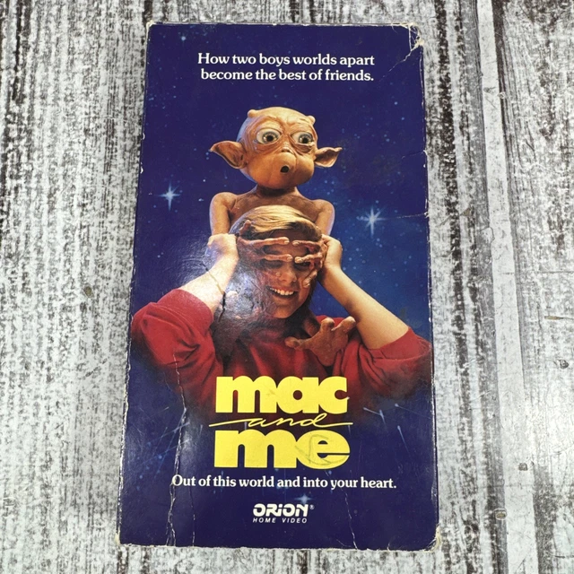 MAC AND ME VHS Tape 1988 Cult Family Adventure Sci-fi Jonathan Ward £5. ...